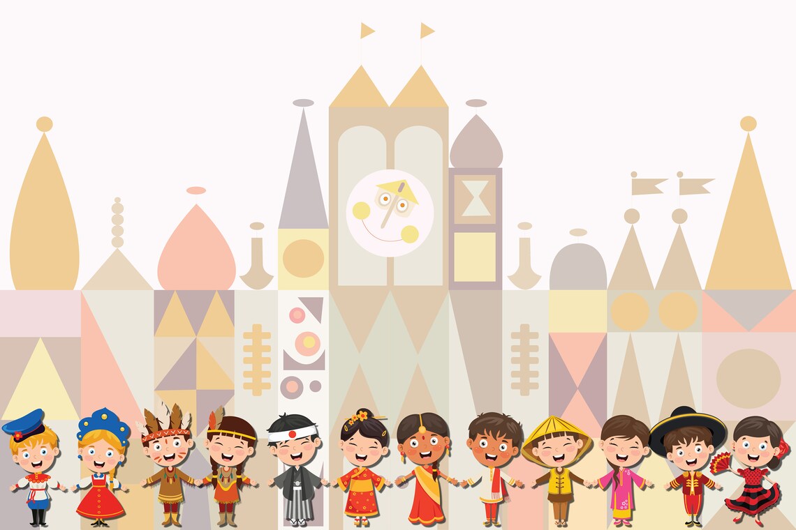 PRINTABLE DOWNLOAD FILE Its a Small World Inspired Birthday - Etsy