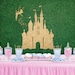 PRINCESS CASTLE Birthday Backdrop Party Backdrop Party - Etsy