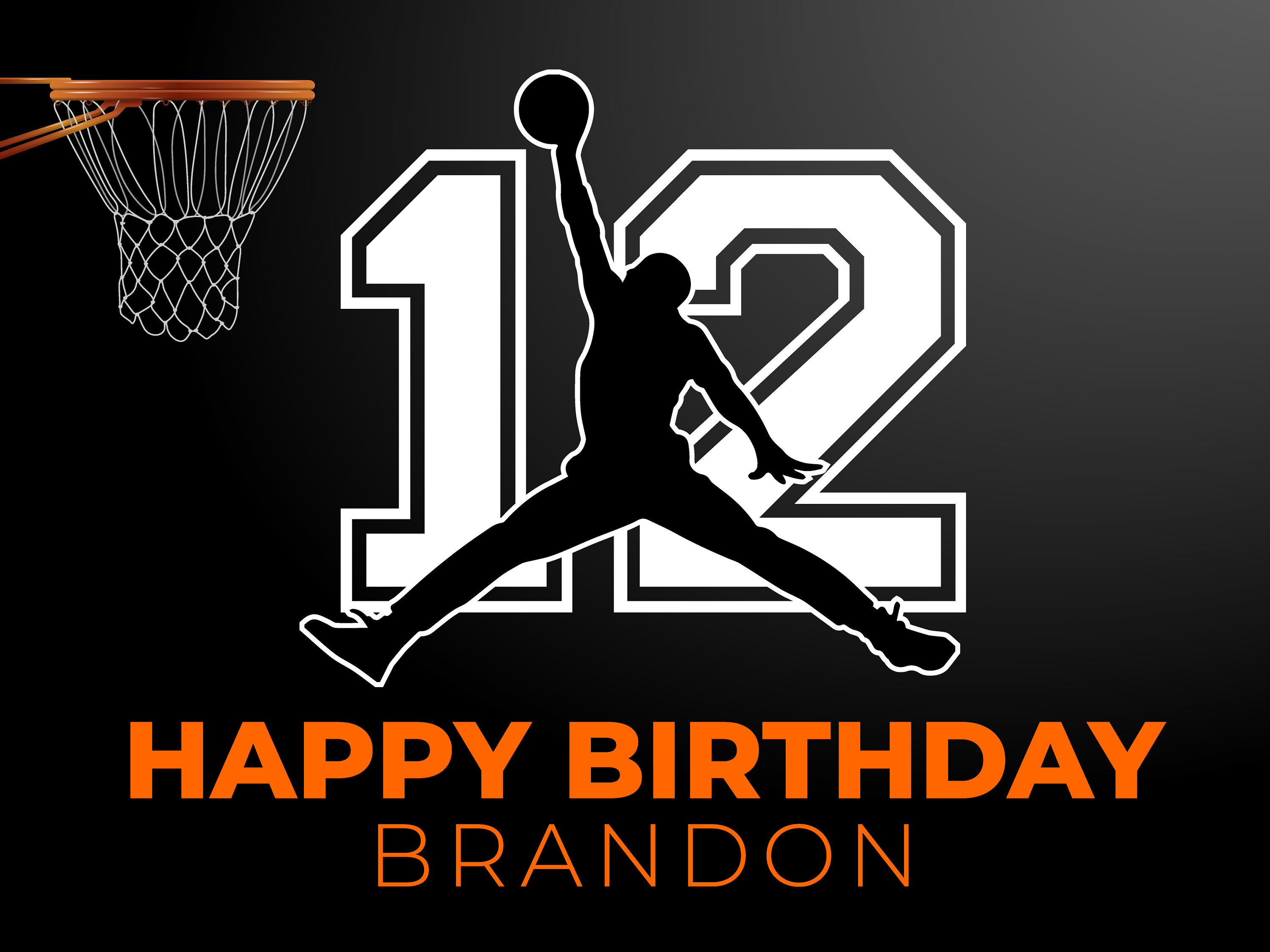 BASKETBALL Birthday Party Backdrop Basketball Birthday Party | Etsy