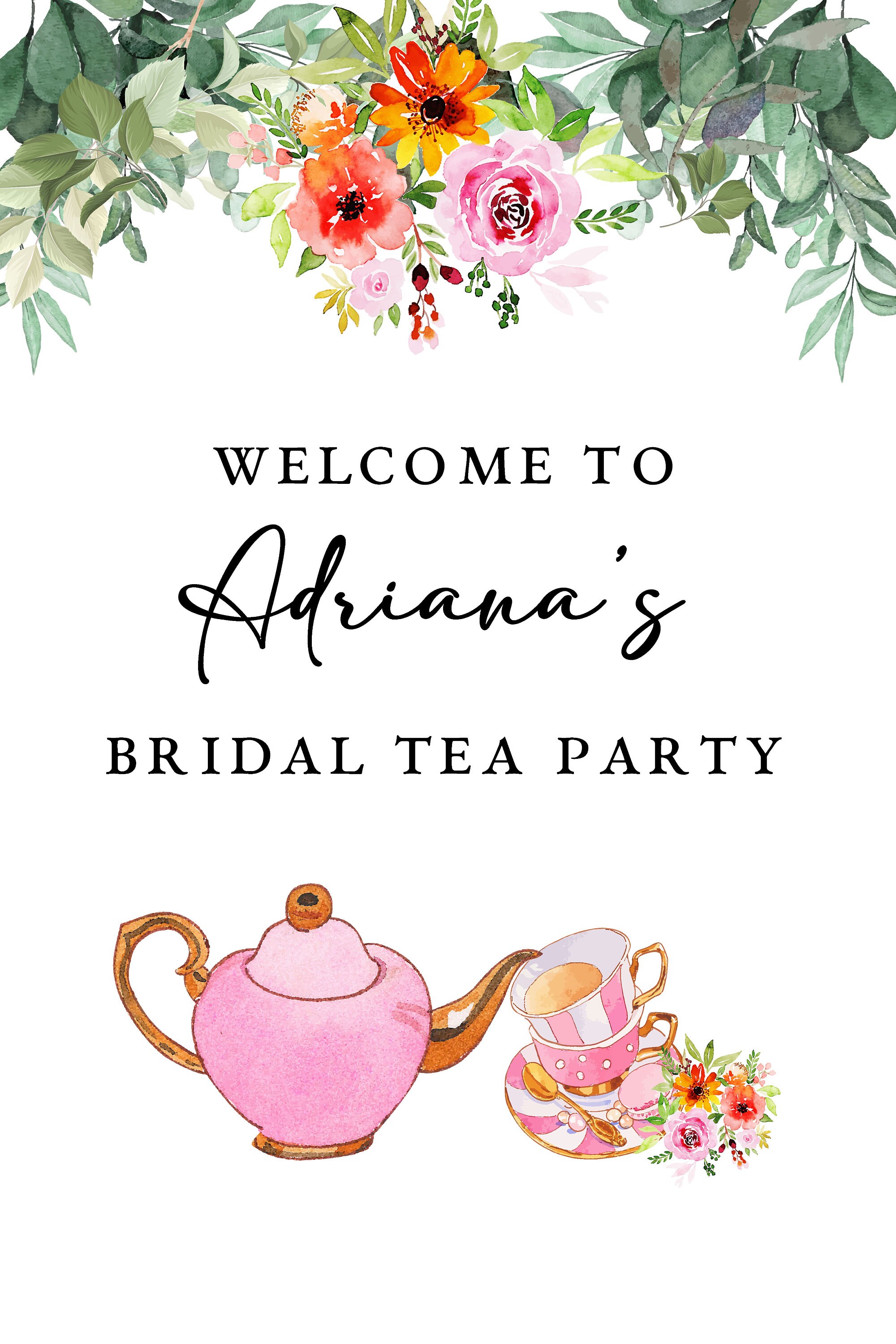 Tea Party Background