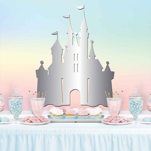 PRINCESS CASTLE Birthday Backdrop Party Backdrop Party - Etsy