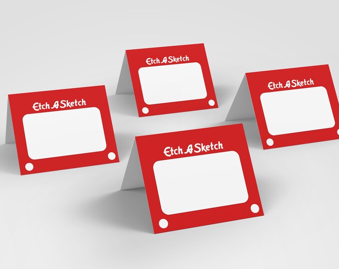 PRINTABLE FILE DOWNLOAD Tent Table Cards for Party - Birthday Party ...