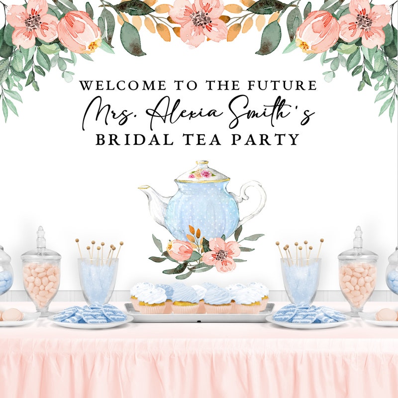 Tea Party Backdrop - Etsy