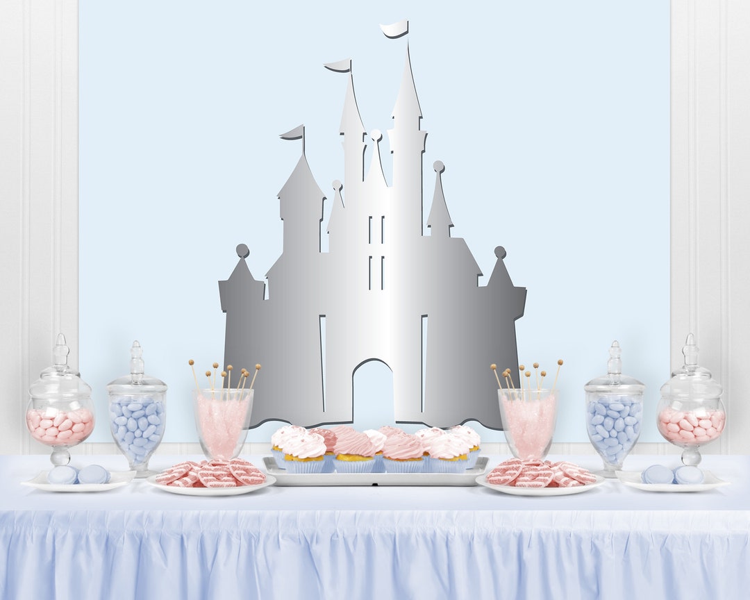 PRINCESS CASTLE Birthday Backdrop - Party Backdrop - Party Banner ...