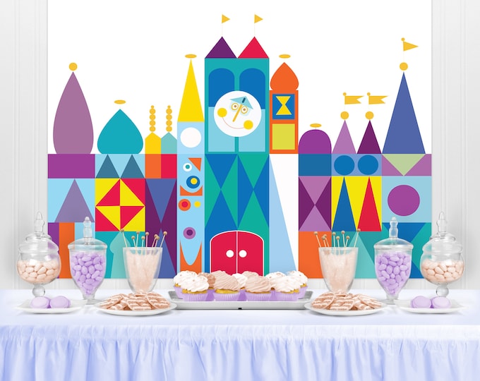 Small World Banner: 3D customize - Etsy