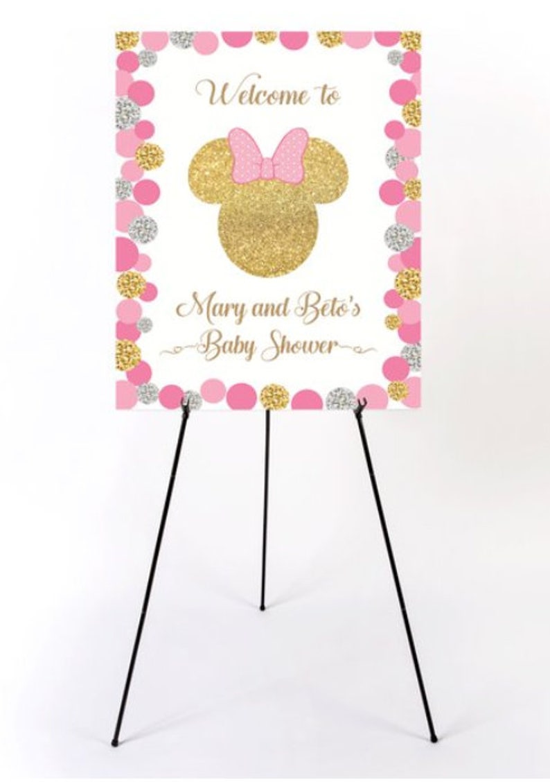 MOUSE Character Inspired Custom Personalized Welcome Sign for | Etsy