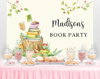 Book Birthday Banner - Etsy