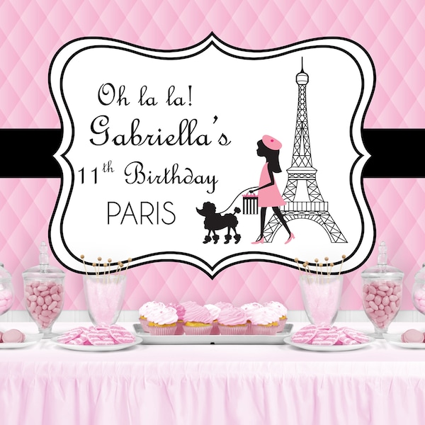 Paris Backdrop - Etsy