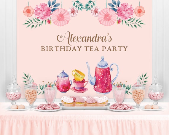 Tea Party Backdrops