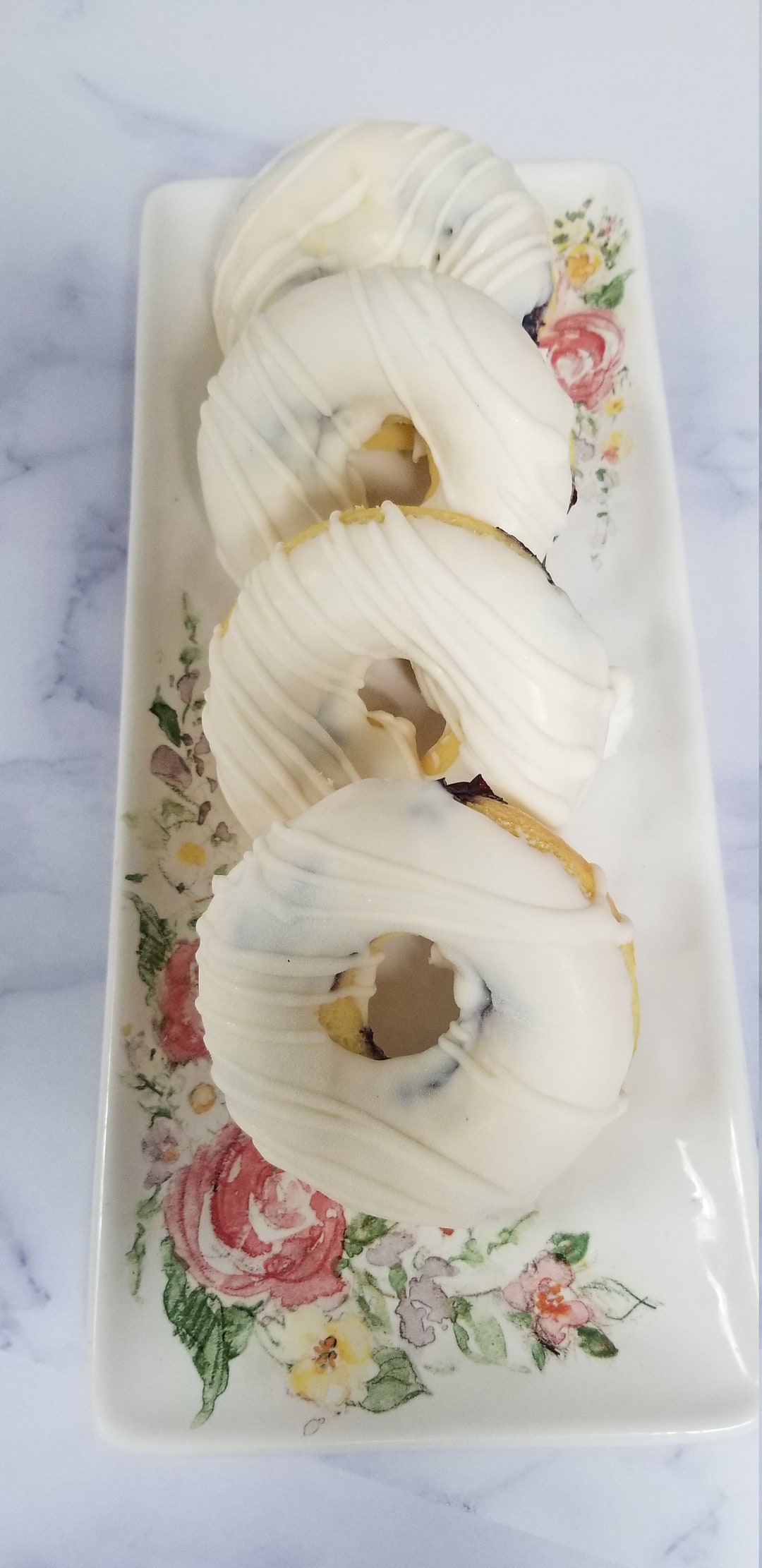 Doughnut Lemon Blueberry Sugar Free High Protein Diabetic Friendly ...