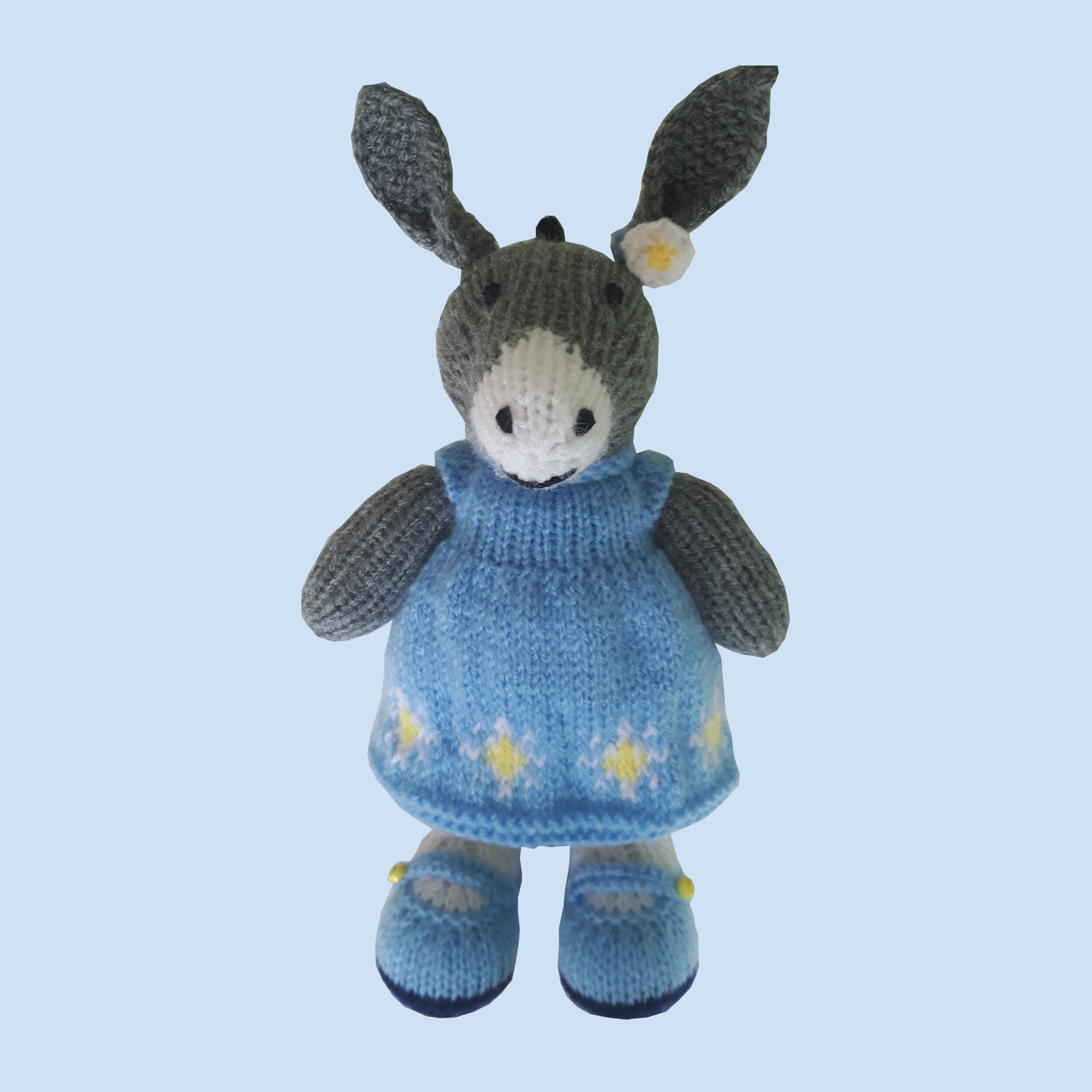 2 X Toy Knitting PDF Download Patterns for Dixie & Daisy the Dressed ...