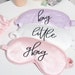 Coquette Sleep Mask Satin Eye Mask Bow Aesthetic Gift for Her Luxury ...