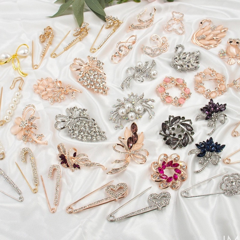 Fancy Safety Pin - Etsy