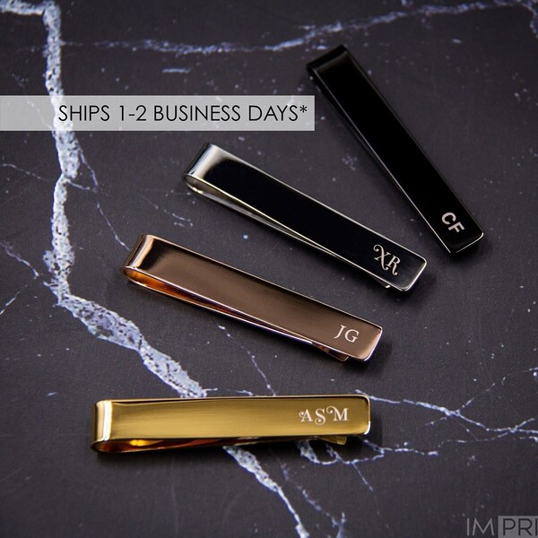 Engraved Tie Bar - Etsy