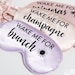 Custom Eye Mask | Personalized Sleep Mask | Wake Me for Brunch | Custom ...