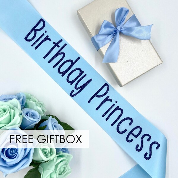 Princess Sash - Etsy