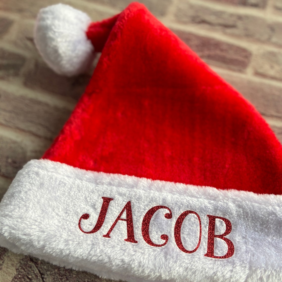 Personalized Santa Hat Custom Christmas Hat Santa Hat - Etsy