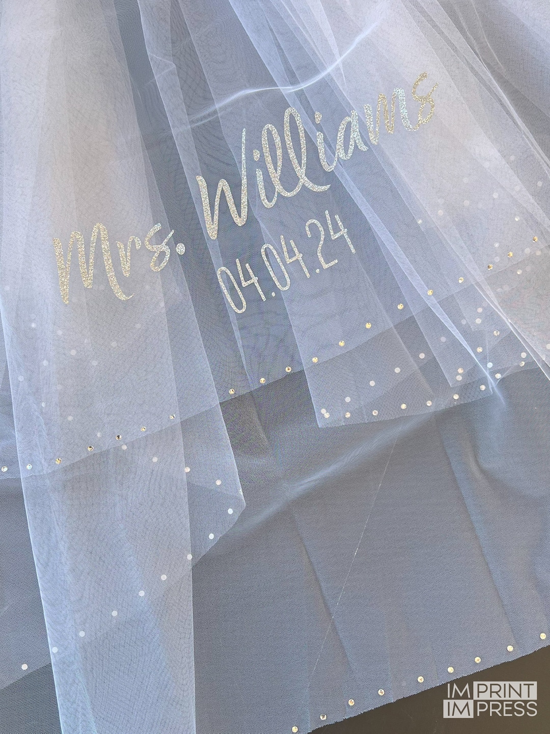 Bridal Shower Veil | Custom Bachelorette Veil | Personalized Bridal ...