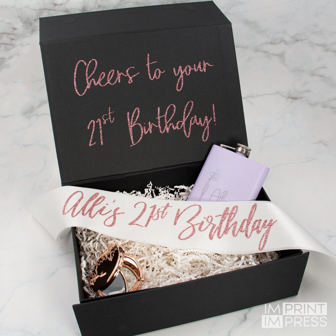 Custom Gift Box | Birthday Party Gift Box | Birthday Surprise Box - Etsy