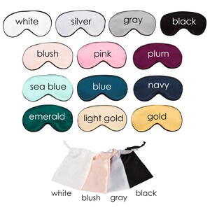Custom Eye Mask Personalized Sleep Mask Custom Satin Eye - Etsy