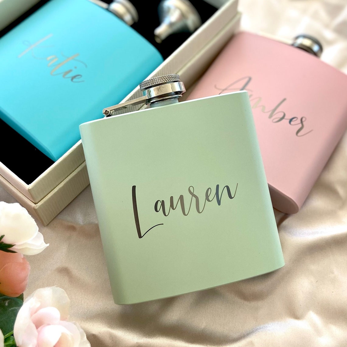 Personalized Women's Flask Custom Women's Flask - Etsy
