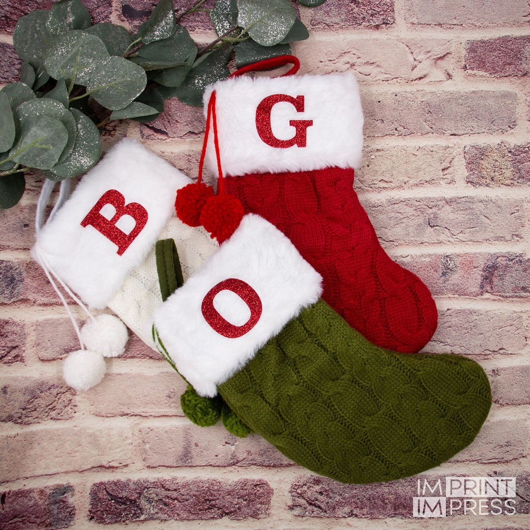 Personalized Kid Christmas Stocking | Mini Custom Christmas Stocking ...