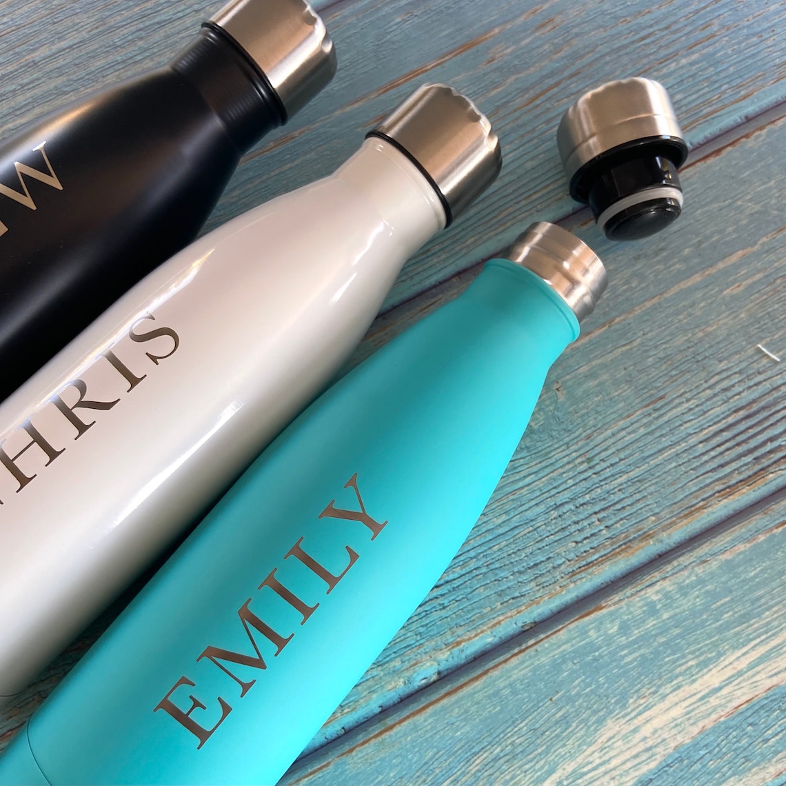 Custom Water Bottle Engraved Stainless Water Bottle | Etsy