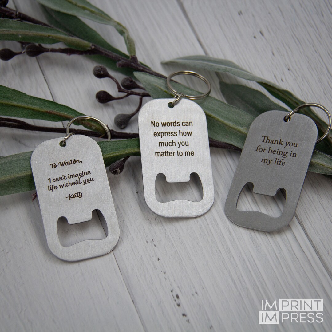 Custom Key Chain Bottle Opener | Key Ring Bottle Opener | Metal Beer ...