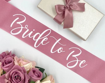 Custom Bridal Sash Personalized Bridal Sash Bride to Be | Etsy