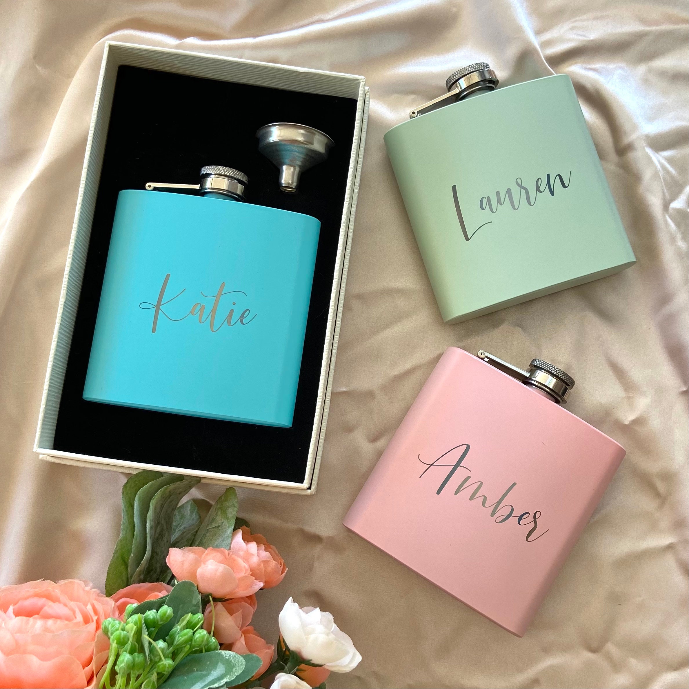 Personalized Women's Flask Custom Women's Flask - Etsy