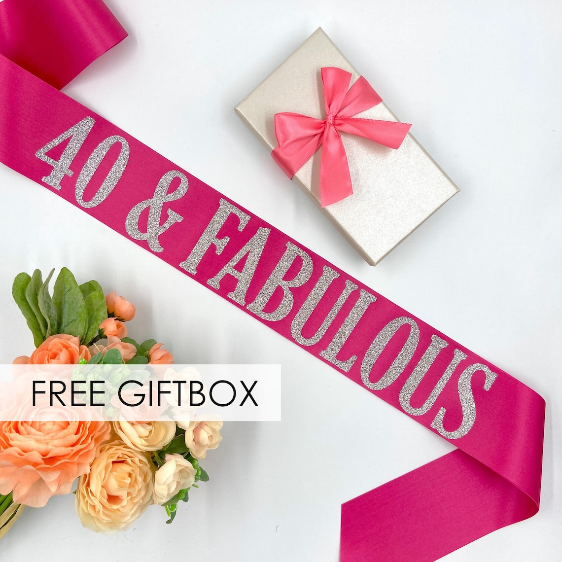 Custom Birthday Sash Personalized Birthday Sash 40 & - Etsy