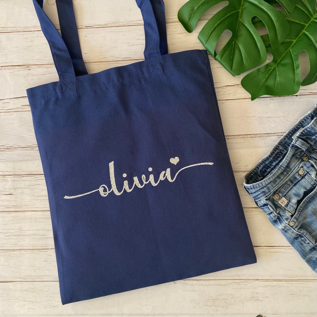 Custom Tote Bag | Personalized Tote Bag | Bridesmaid Tote Bag | Bridal ...