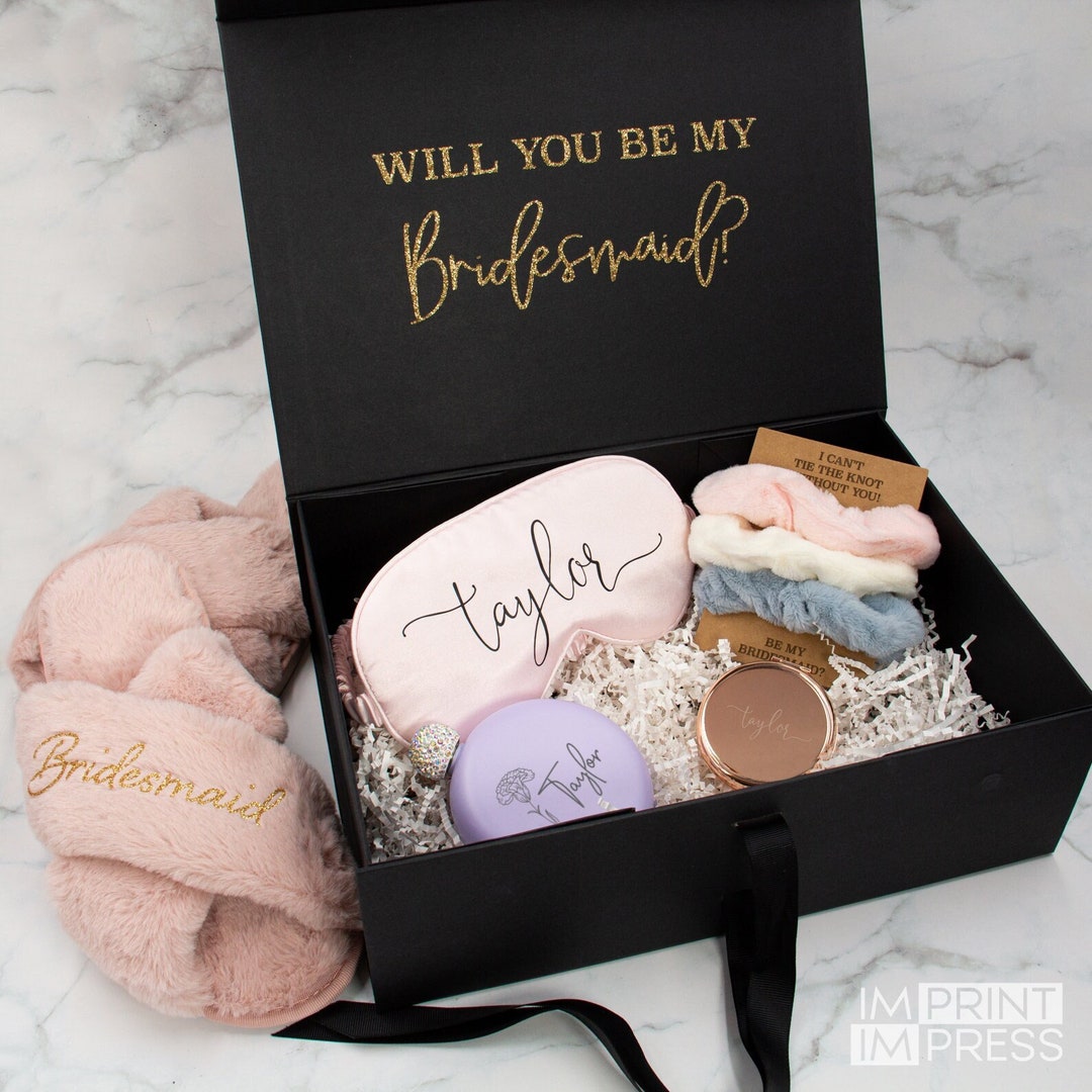 Custom Gift Box | Bridal Party Gift Box | Bridesmaid Proposal Box ...