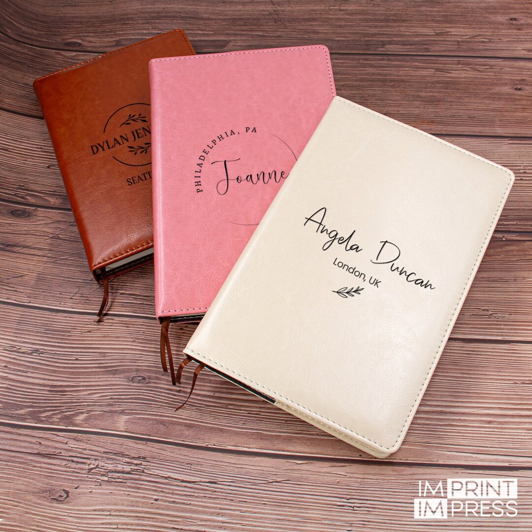 Personalized Name College Rule Journal | A5 and B5 Journal Paper | 120 ...