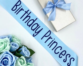 Custom Girl Sash Custom Child Sash Birthday Girl Sash | Etsy