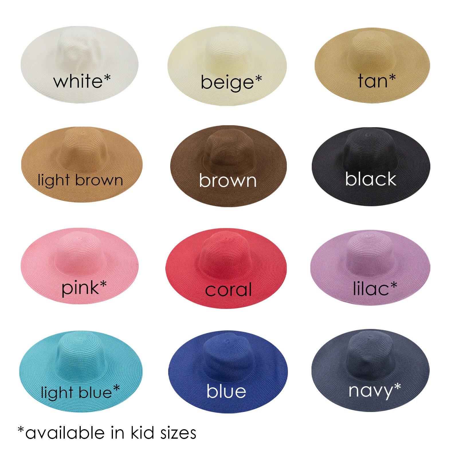 Custom Floppy Hat Floppy Beach Hat Floppy Hat With Name - Etsy