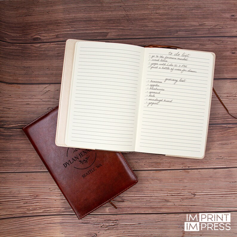 Personalized Name College Rule Journal | A5 and B5 Journal Paper | 120 ...