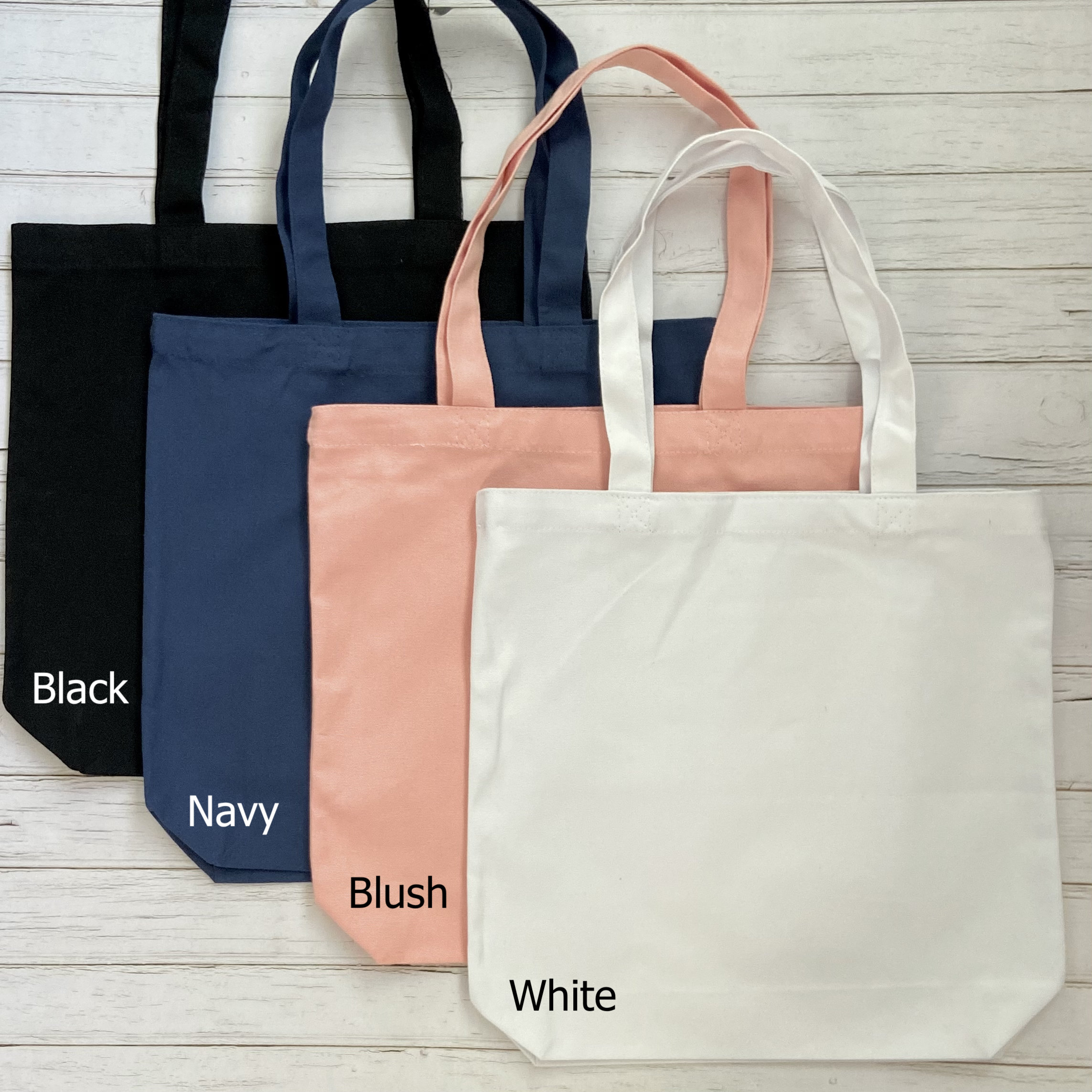 Custom Large Tote Bag Personalized Bridesmaid Tote Bag | Etsy