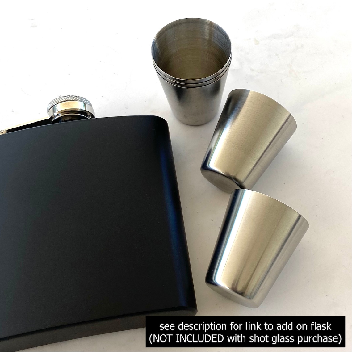 Stainless Steel Shot Glass | 1 Oz Metal Shot Glass | Mini Shot Glass ...