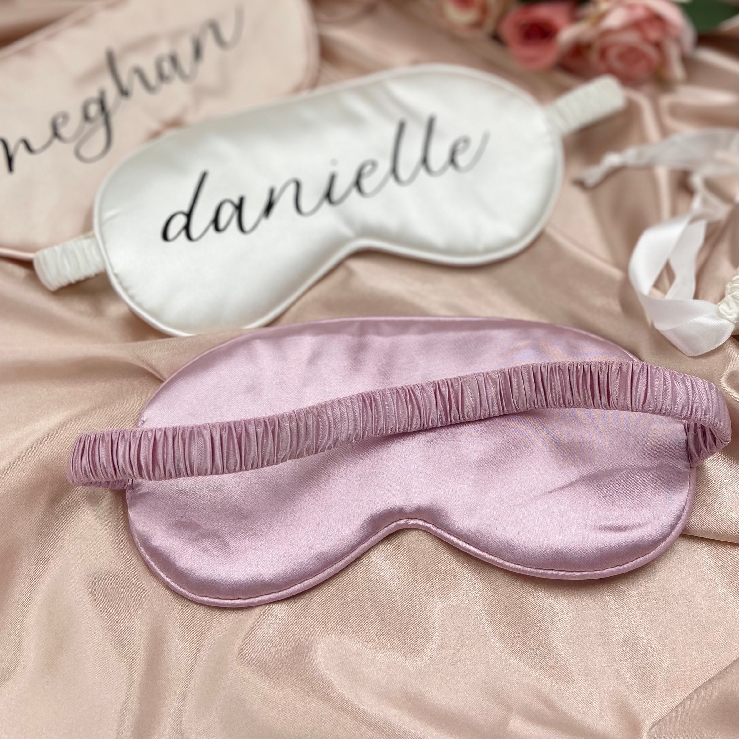 Custom Eye Mask Personalized Sleep Mask Custom Satin Eye - Etsy