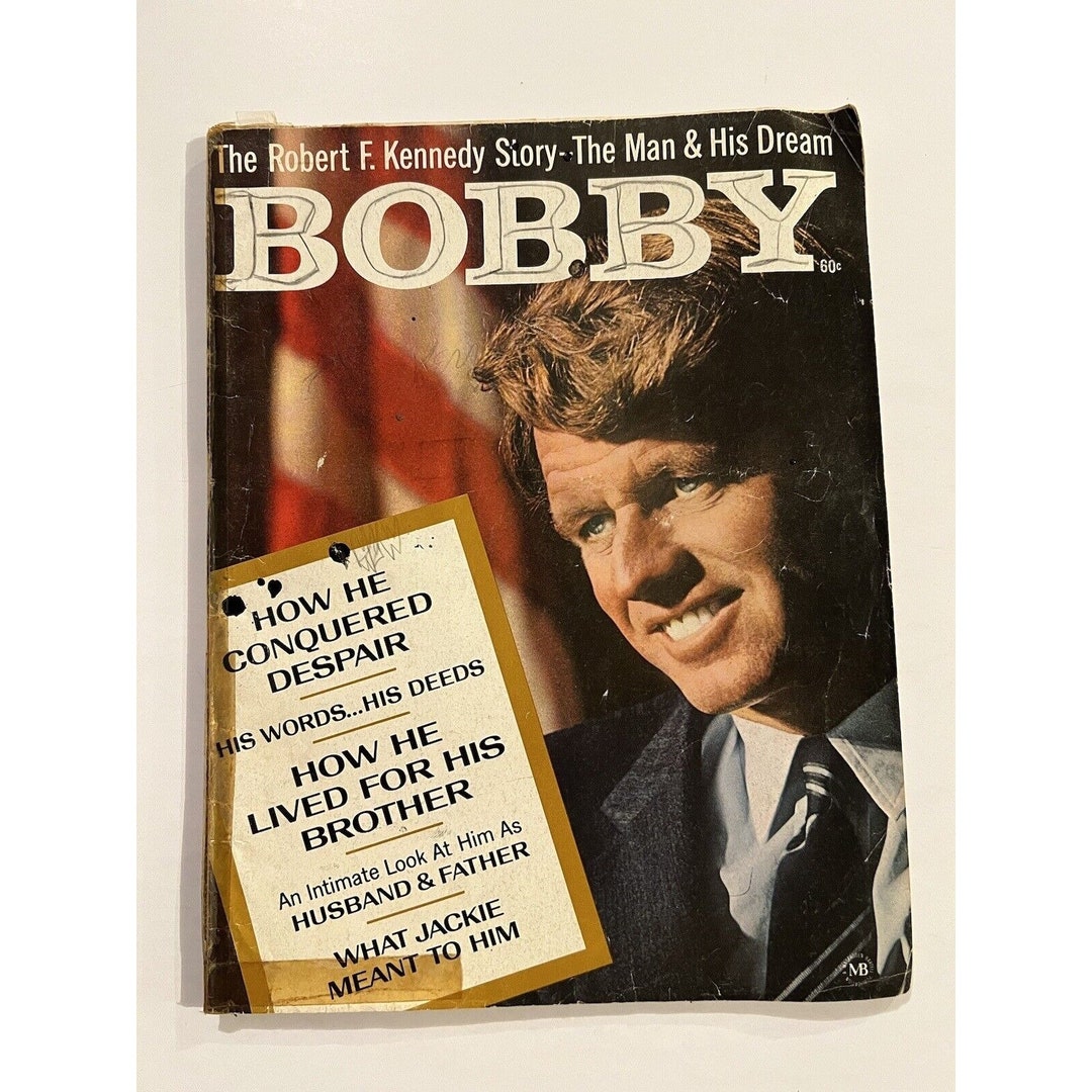 VTG 1968 the Robert F. Kennedy Story - the Man & His Dream No Label - Etsy