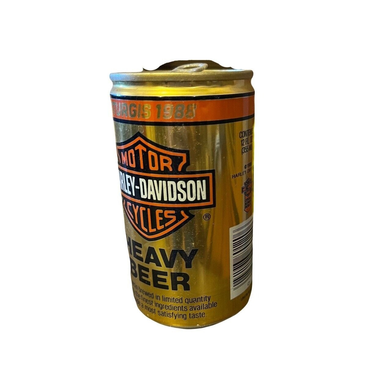 Harley Davidson Sturgis Rally 1988 EMPTY Heavy Beer Can - Etsy