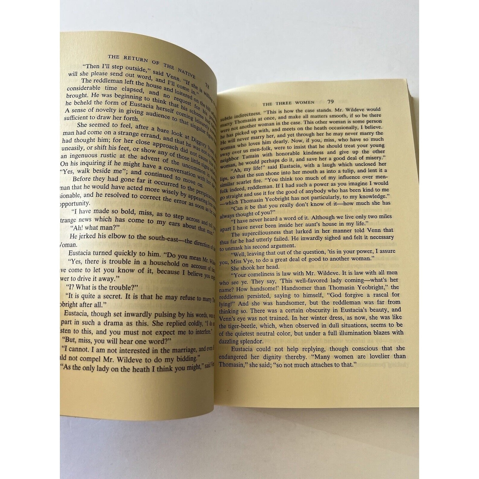 The Return of the Native by Thomas Hardy Paperback Vintage - Etsy