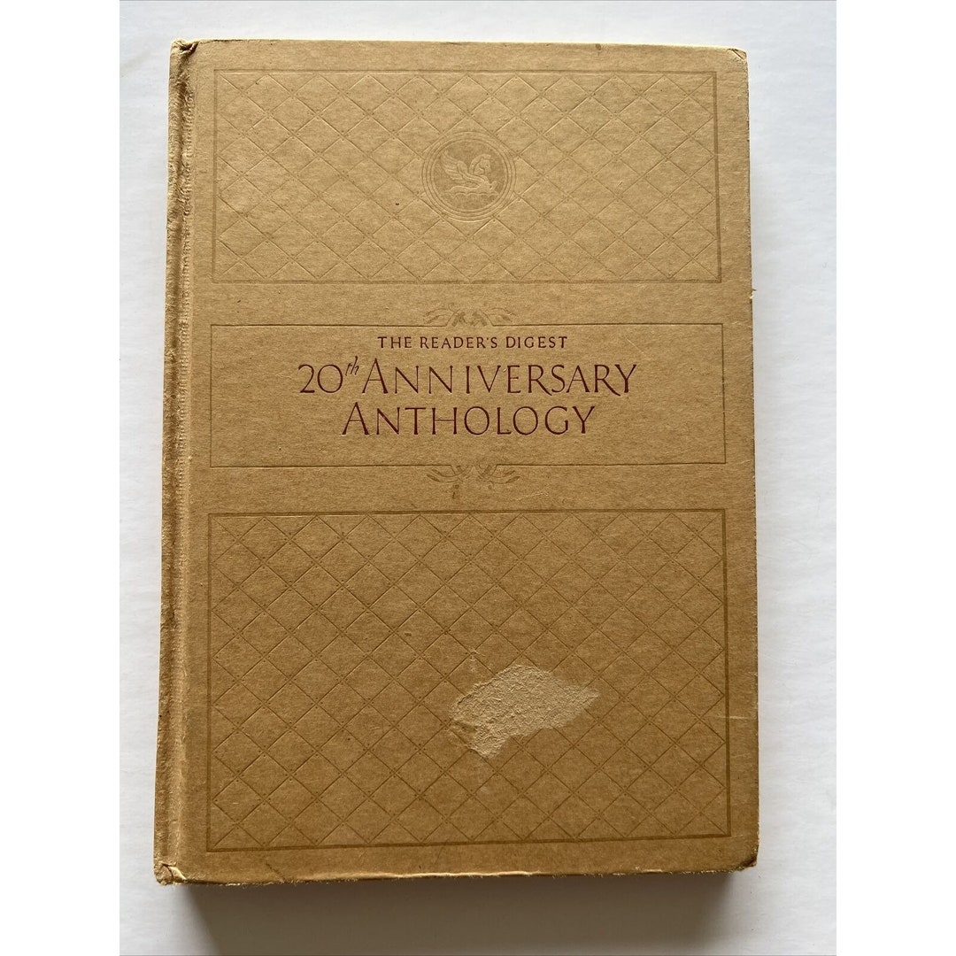 Vintage the Reader's Digest 20th Anniversary Anthology 1941 Hardcover ...