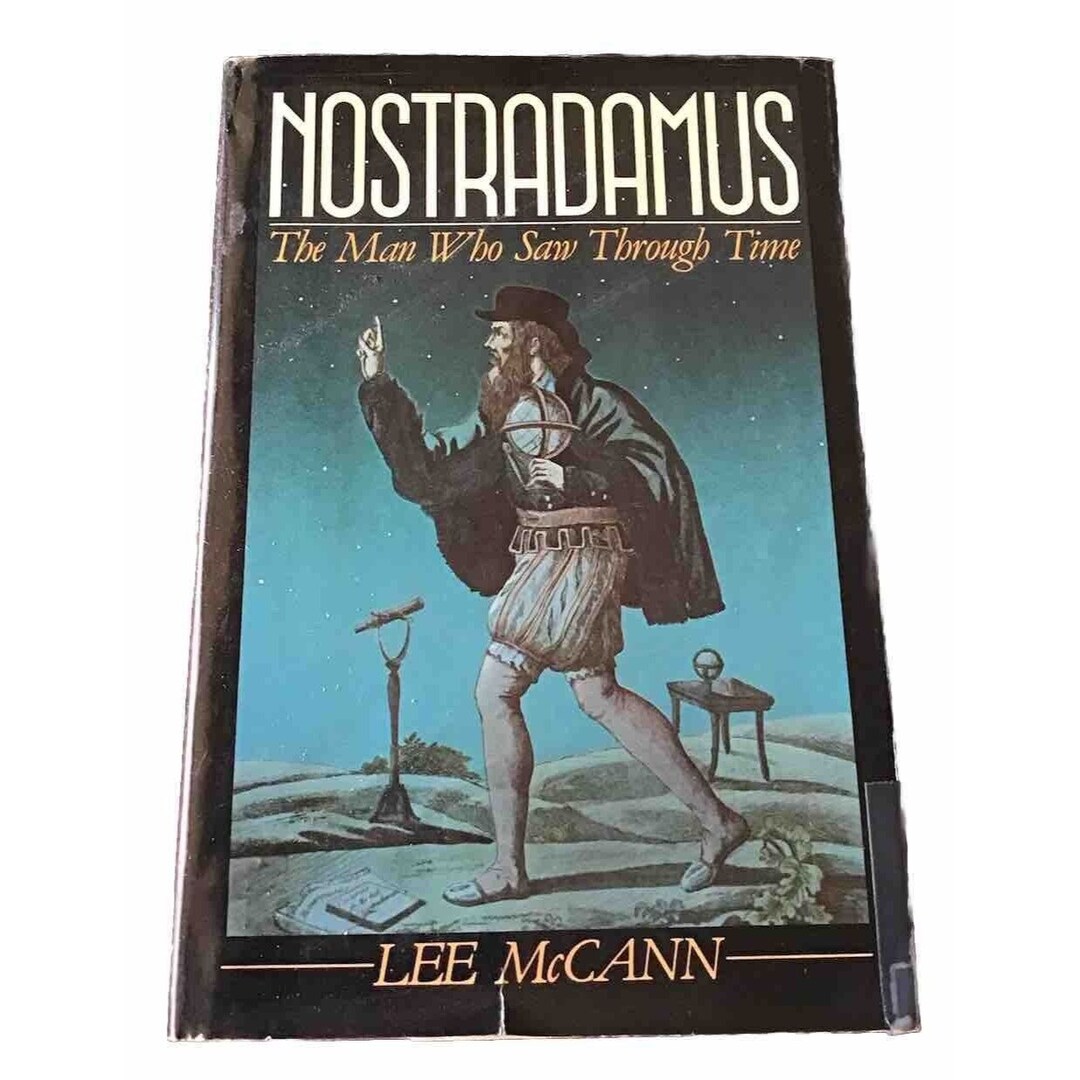 Nostradamus: the Man Who Saw Through Time Lee Mccann. 1984 Edition - Etsy