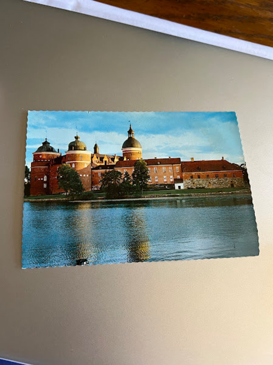 Vintage Postcard Sweden Gripsholms Slott - Etsy