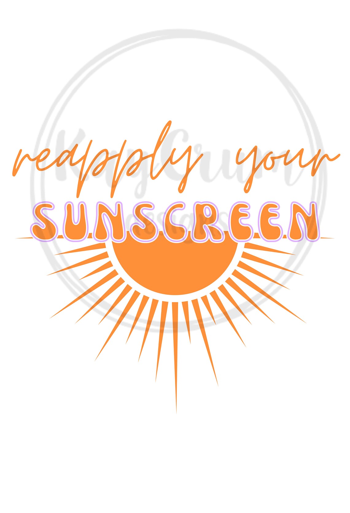 Don't Forget Your Sunscreen - Esthetician PNG, PDF, SVG - Etsy