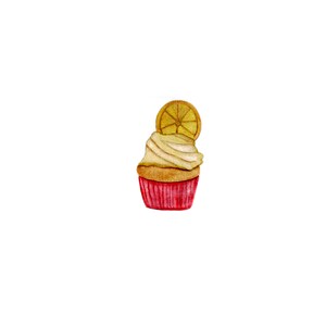 Watercolor Cupcake Clipart-multicolor Cupcake Png-party-celebrate ...