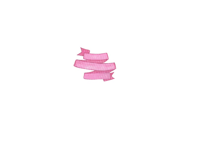 Pink Banner Clipart-pink Watercolor Banners Png-holiday-birthday-baby ...