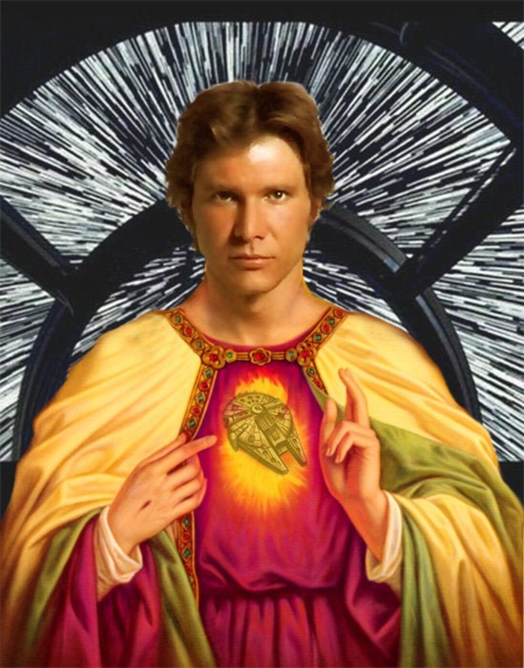 Saint Hans Solo Print 11x14 or 8x10 - Etsy